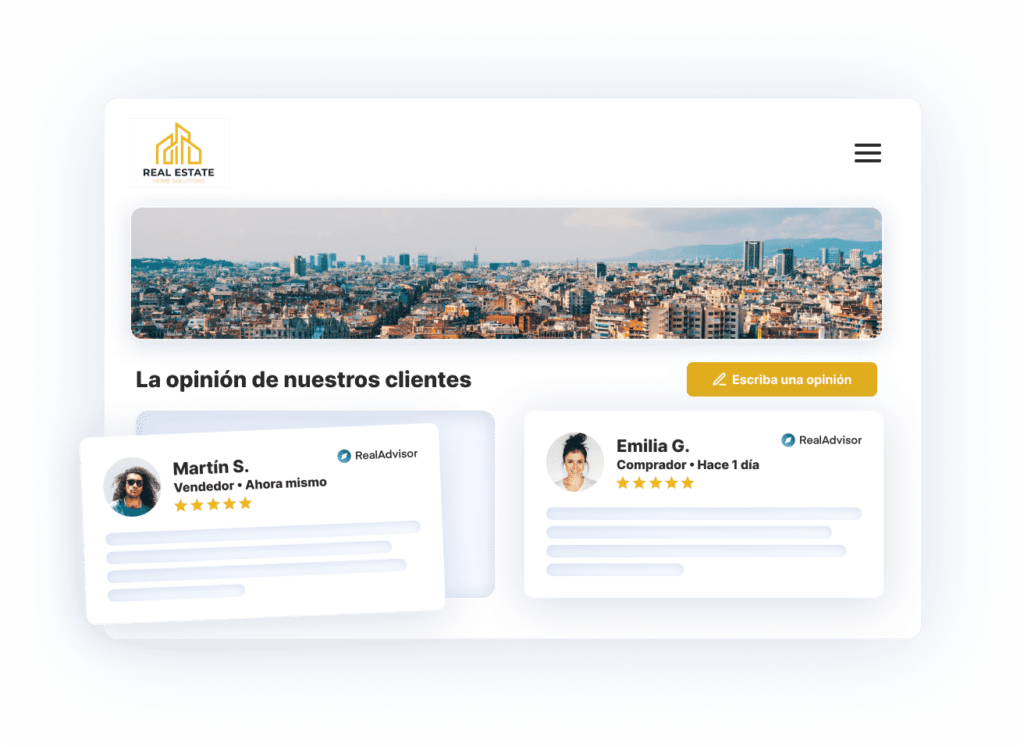 Escaparate digital | RealAdvisor PRO